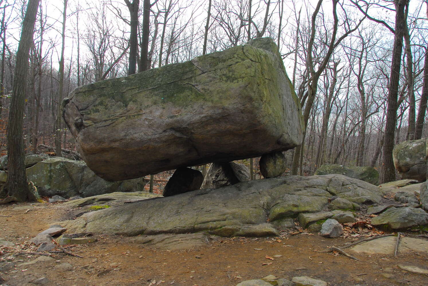 Tripod Rock / Pyramid Mountain Natural Historic Area | Rt 511, Kinnelon ...